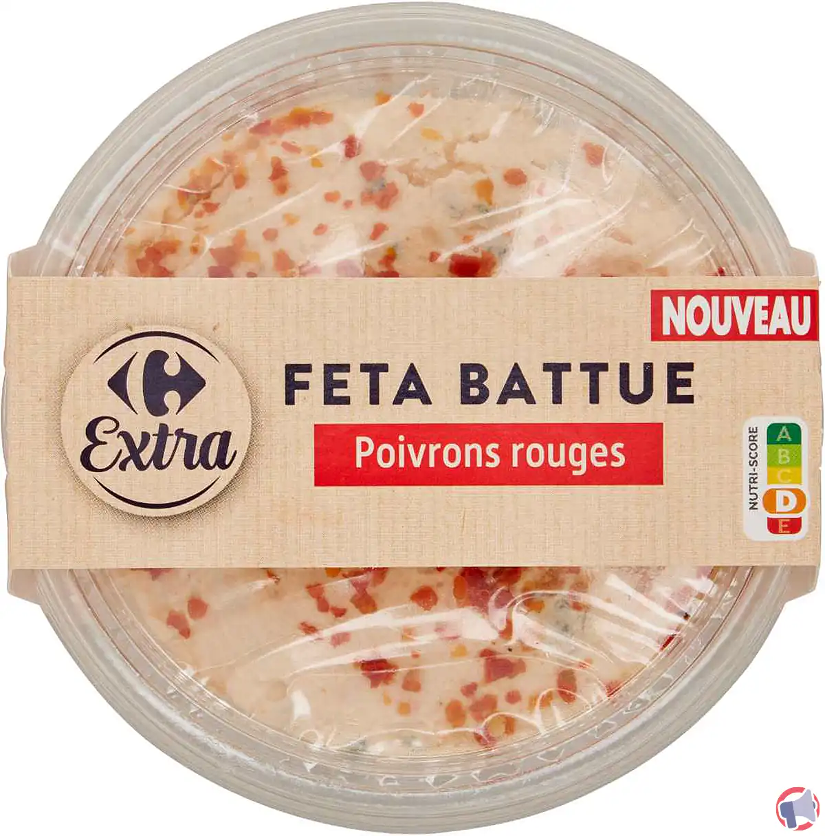 Carrefour extra tartinable : rappel produit - feta battue poivrons ...